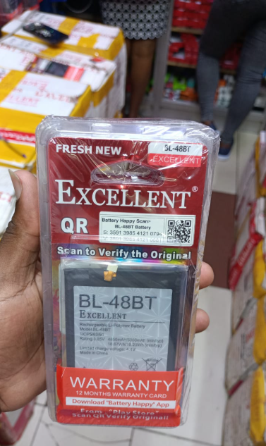 Tecno Pop 5 (BL-48BT) Replacement battery - Timkent Spares